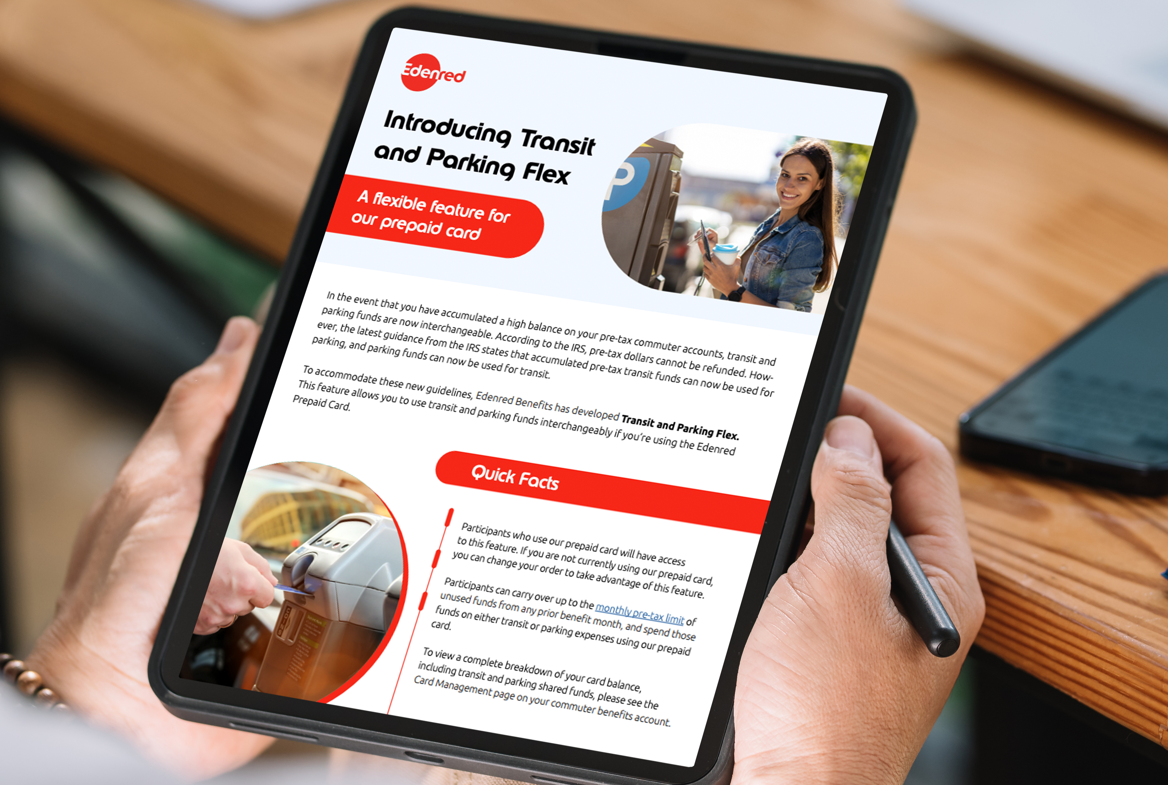 Transit and Parking Flex Guide | Edenred Benefits